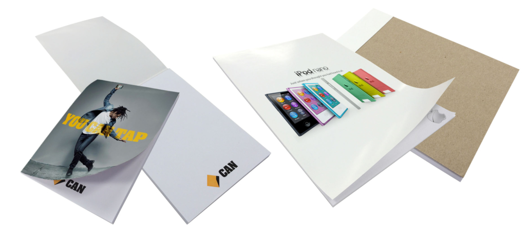 A4 Wrap Over Cover Note Pad - Choice Print